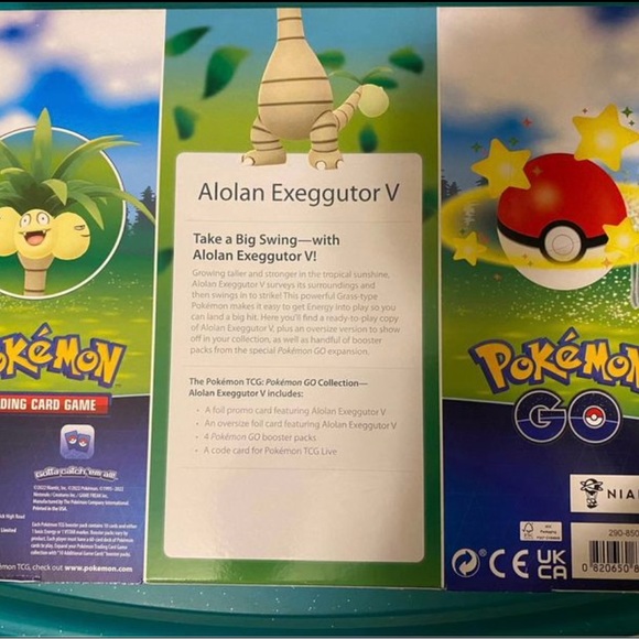 Toys | Pokemon Card Alolan Exeggutor V Pack | Poshmark